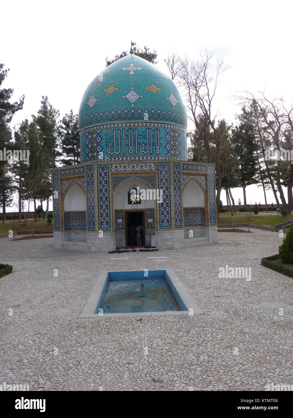 The Attar Mausoleum, located in Nishapur, Iran, is the final resting ...