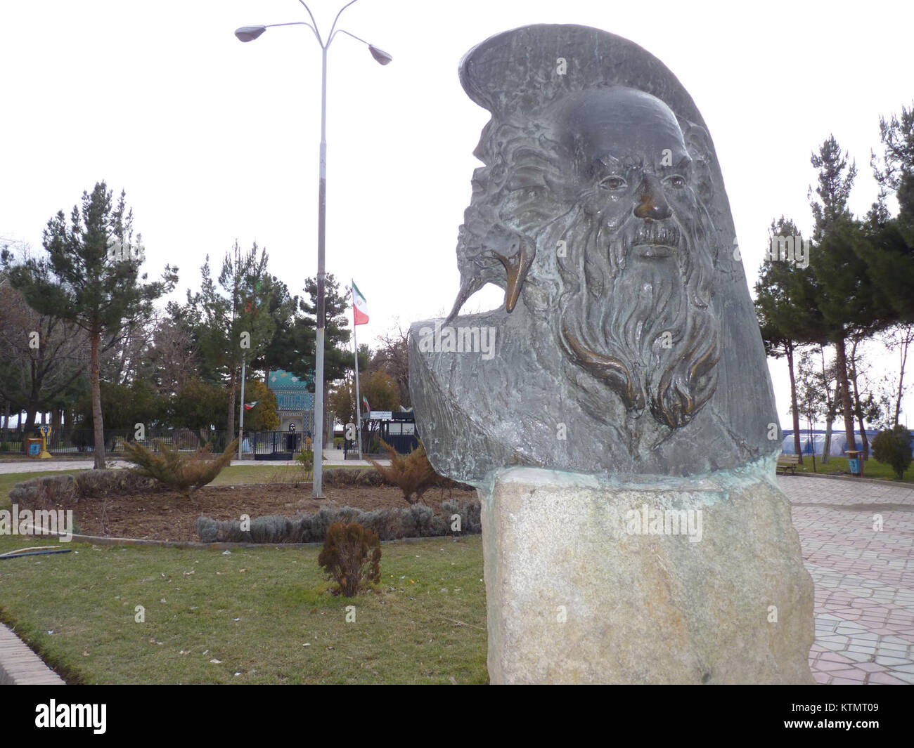 Attar's statue Nishapur 03 2012 02 25 Stock Photo - Alamy