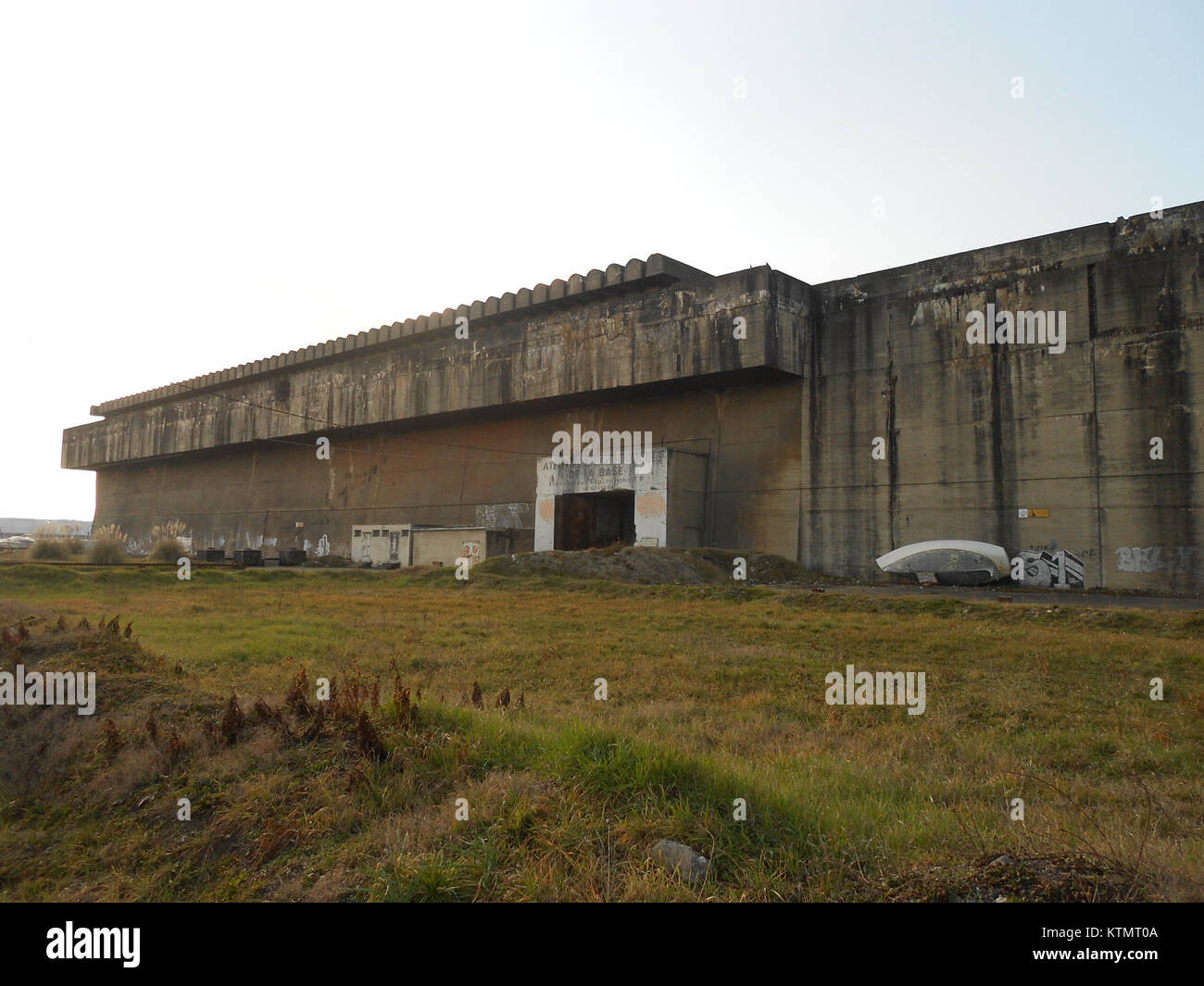 The Base sous-marine in Bordeaux, France, is a historical World War II ...