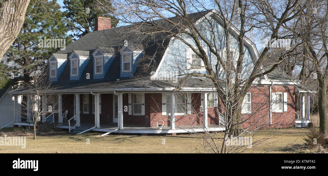 Beatrice Feeble Minded Youth Farm residence 3 Stock Photo - Alamy