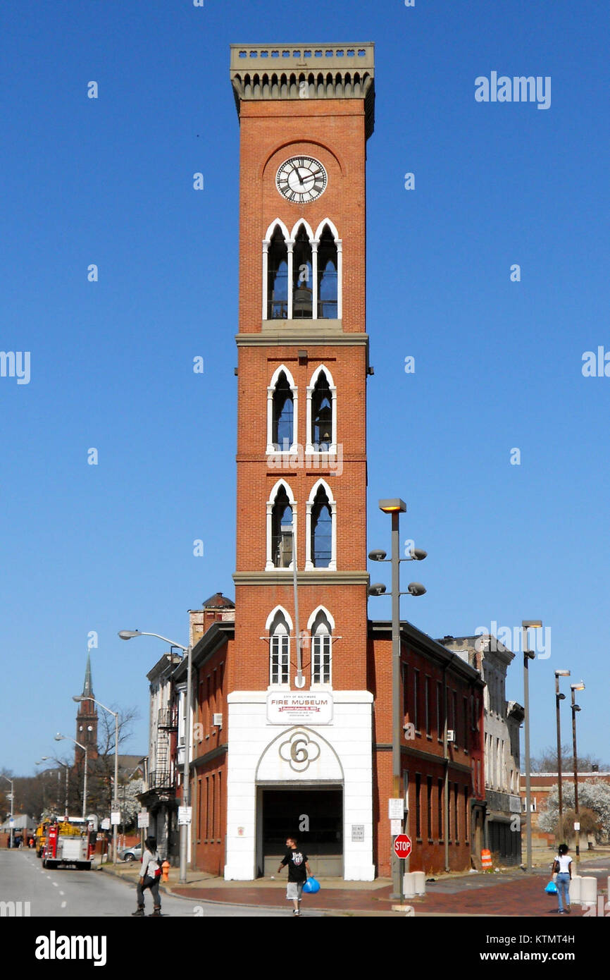 Baltimore Fire Station 6 is a historic firehouse in Baltimore, Maryland ...