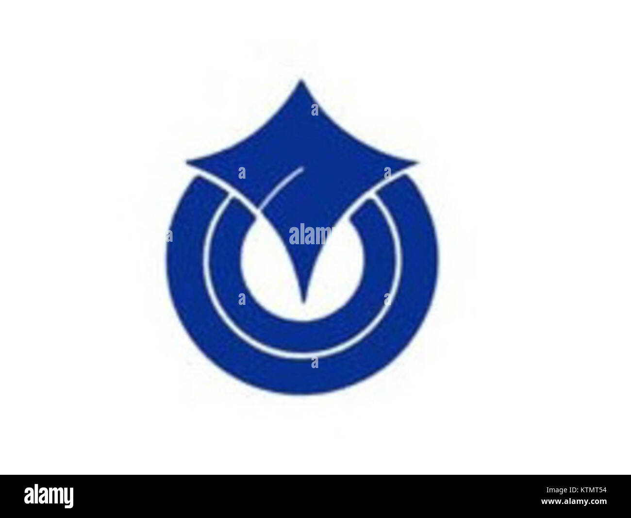 The flag of Kurihashi, a district in Saitama Prefecture, Japan, is a ...