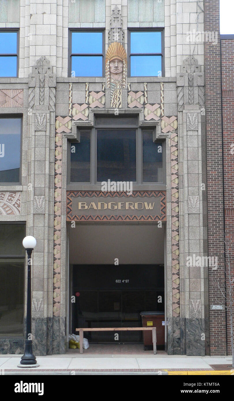 The Badgerow Building, located in the NW entrance, is a historic ...