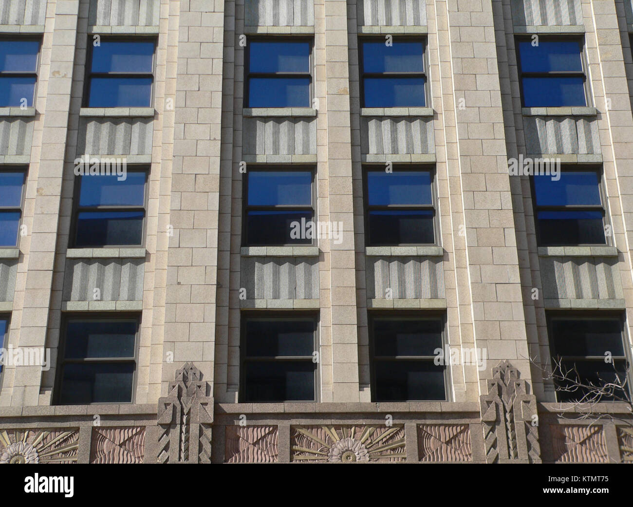 The Badgerow Building's eastern side detail shows architectural ...