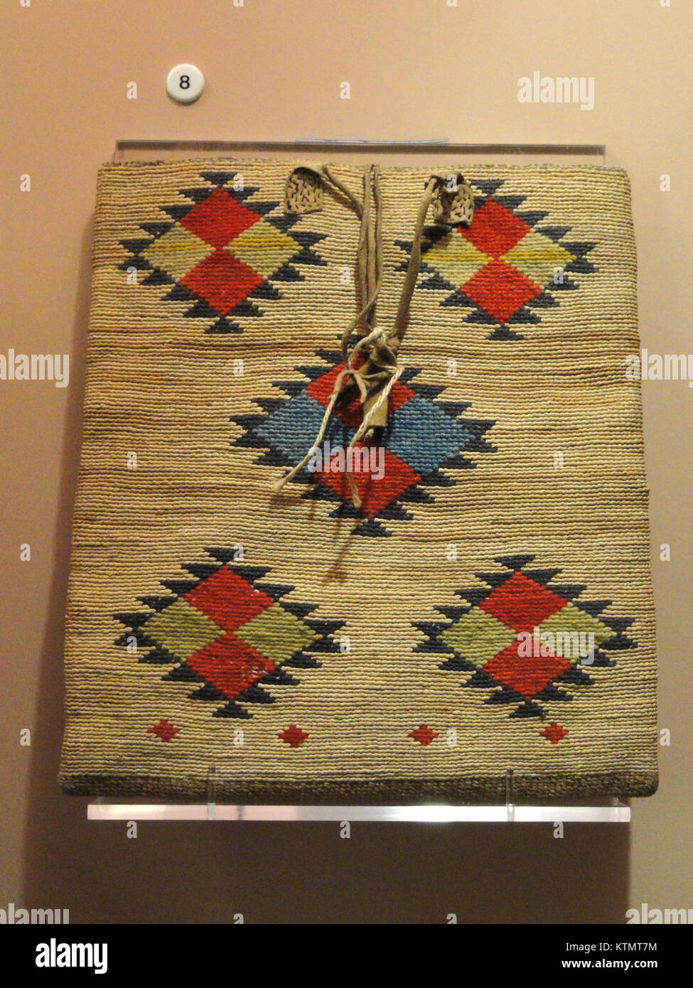 This item, a bag from the Native American collection acquired in 1908 ...