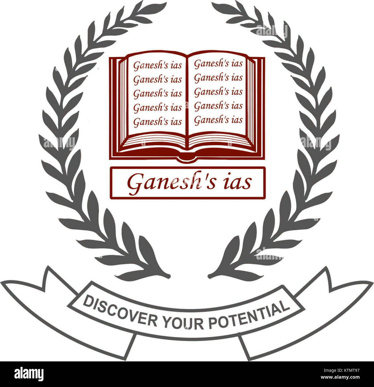 Ganesh's ias logo Stock Photo - Alamy