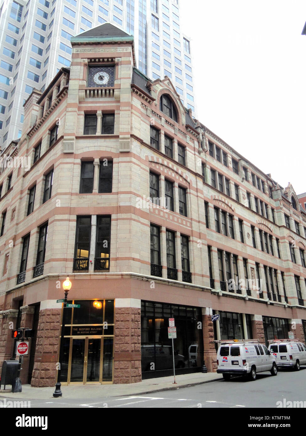 The Bedford Building in Boston, Massachusetts, is an architectural ...