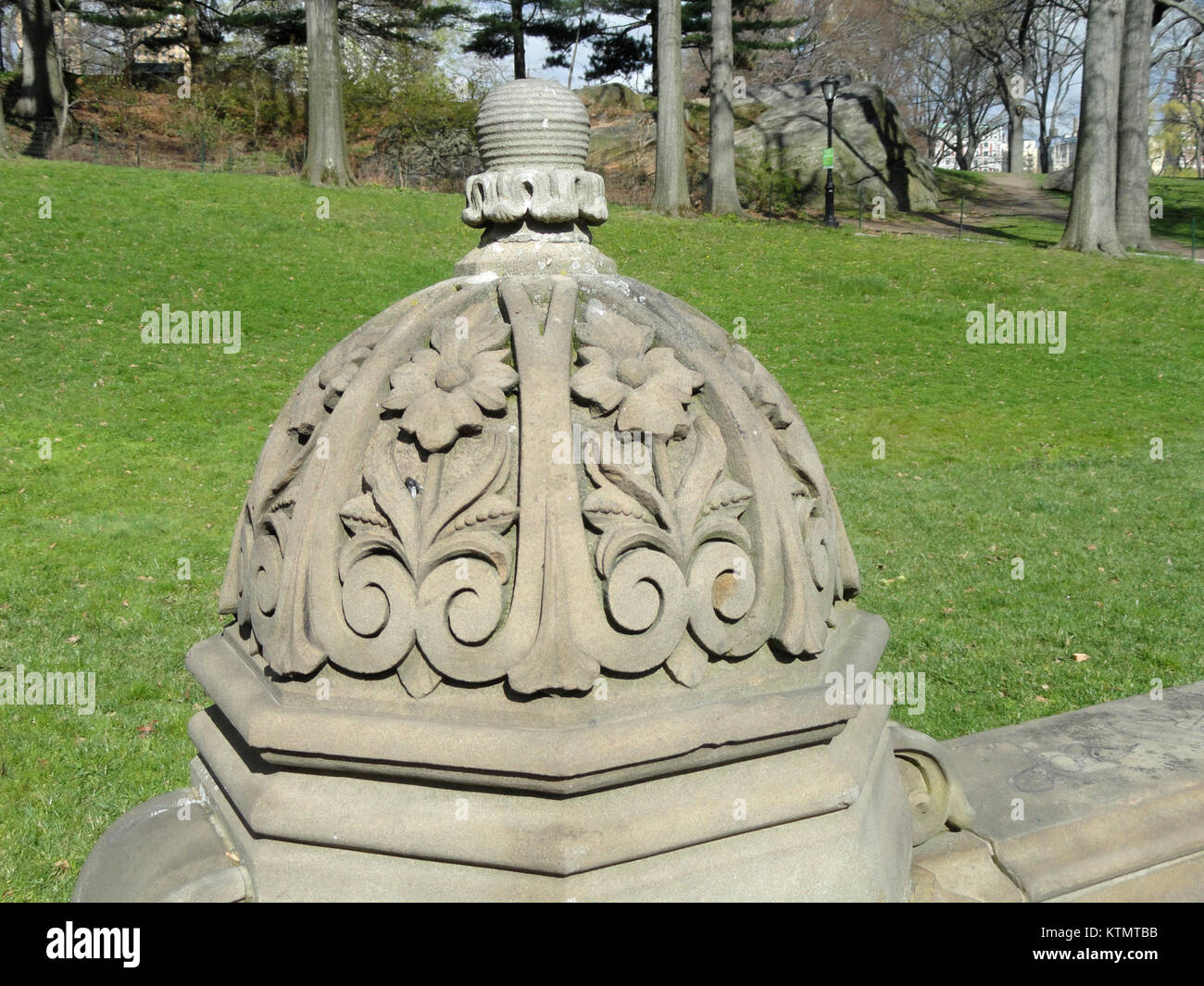 Bethesda Terrace, located in Central Park, New York City, is a ...