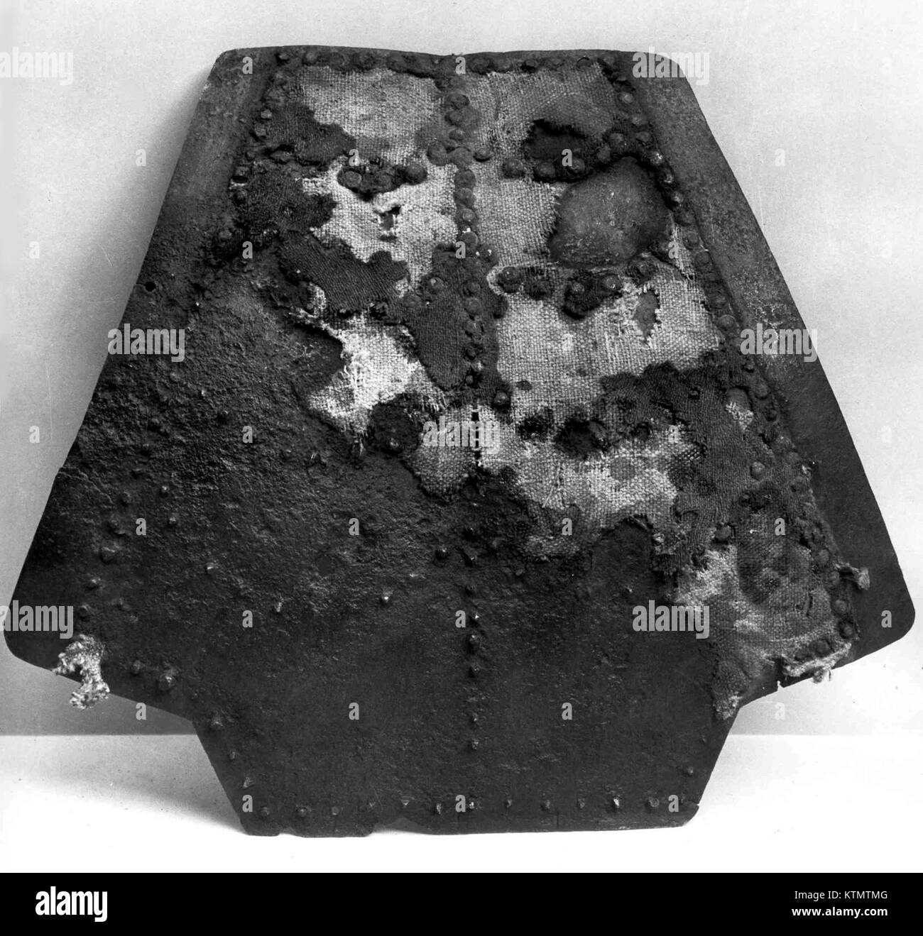 This image depicts a backplate from a Brigandine, a form of medieval ...