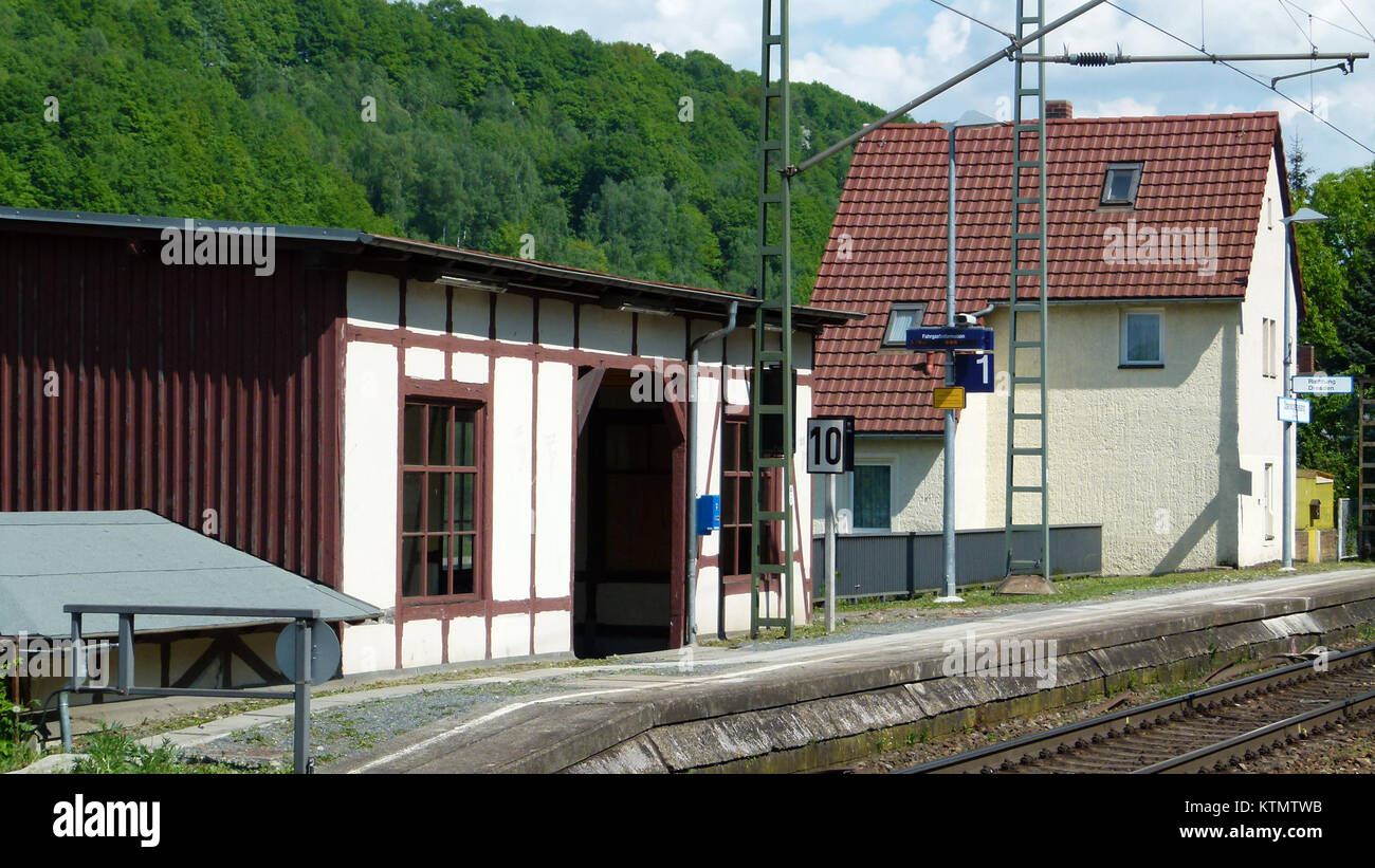 Bahnhof Obervogelgesang in Pirna is a historic railway station located ...
