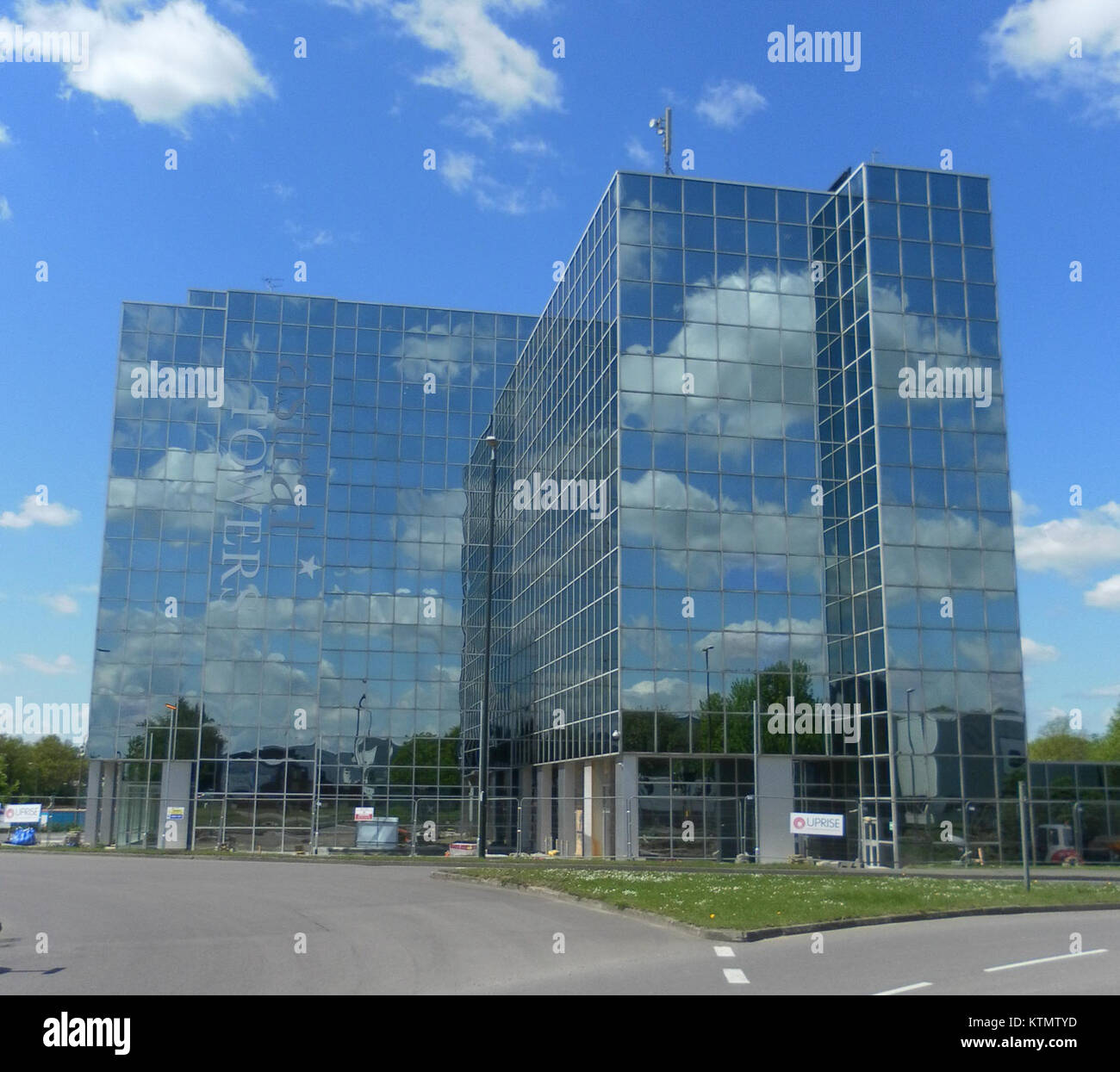 Astral Towers in Manor Royal, Crawley, is a notable office building ...