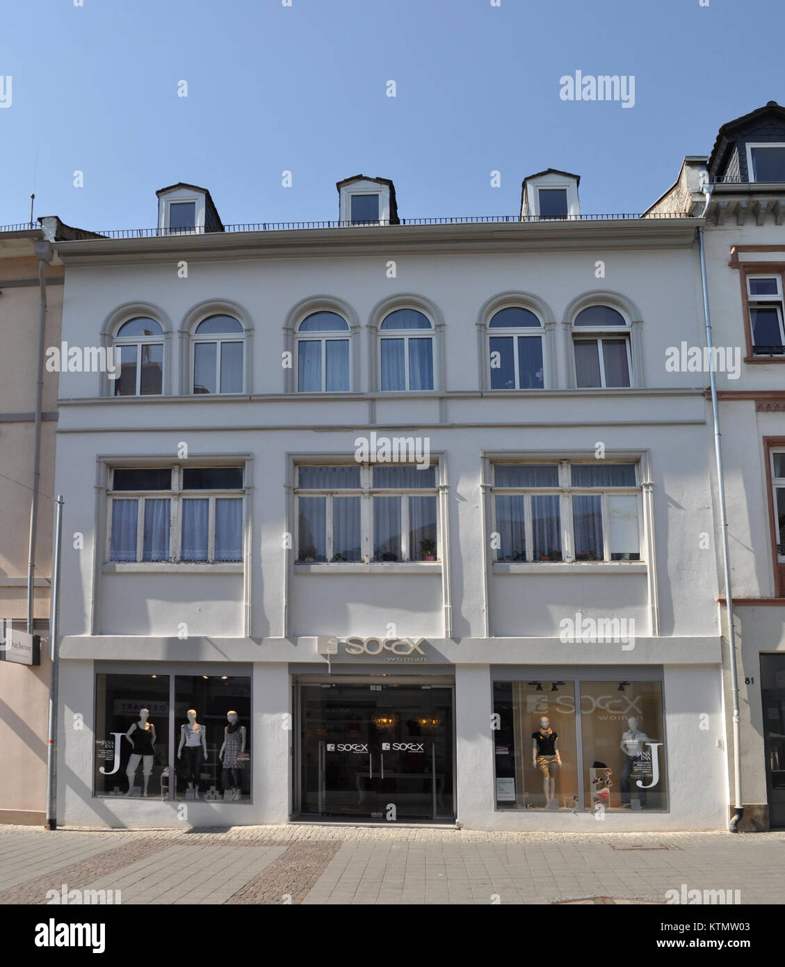 The building at Louisenstr. 81 in Bad Homburg, Germany, is part of the ...