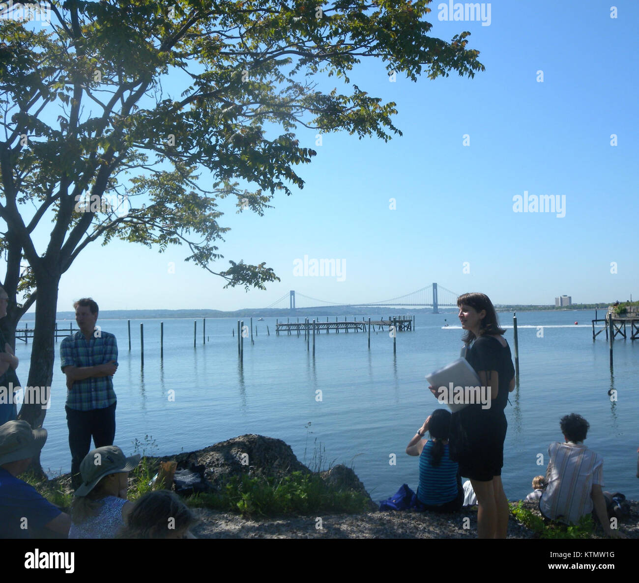 This image features Bettina in Gravesend Bay, highlighting the scenic ...