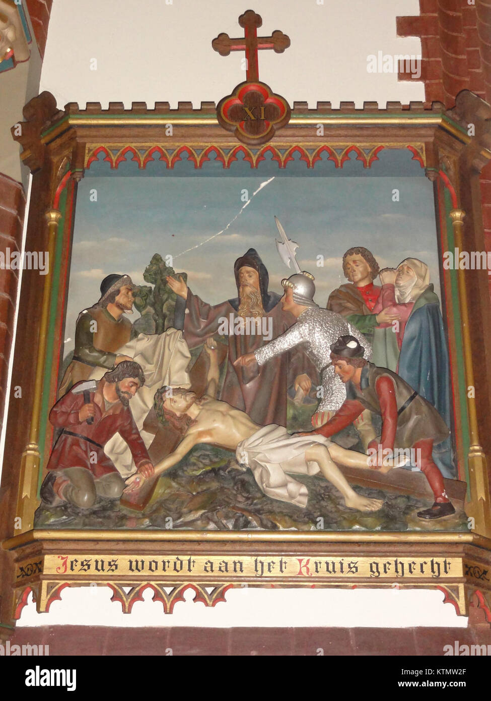 11 station of the cross hi-res stock photography and images - Alamy