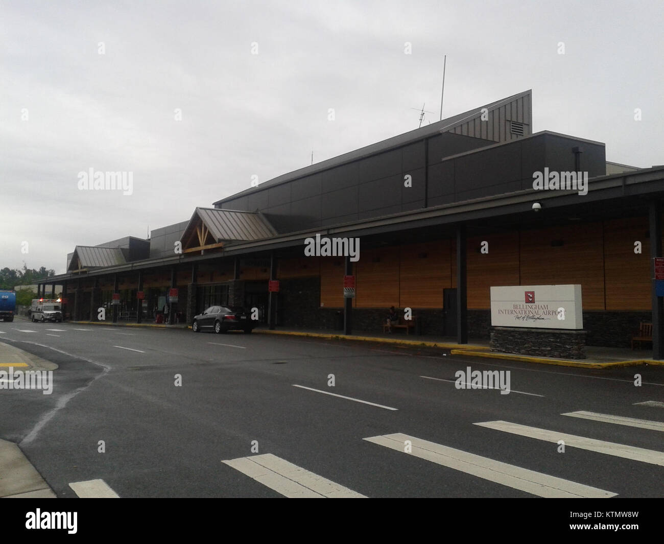Bellingham International Airport, passenger terminal, June 2012 Stock ...