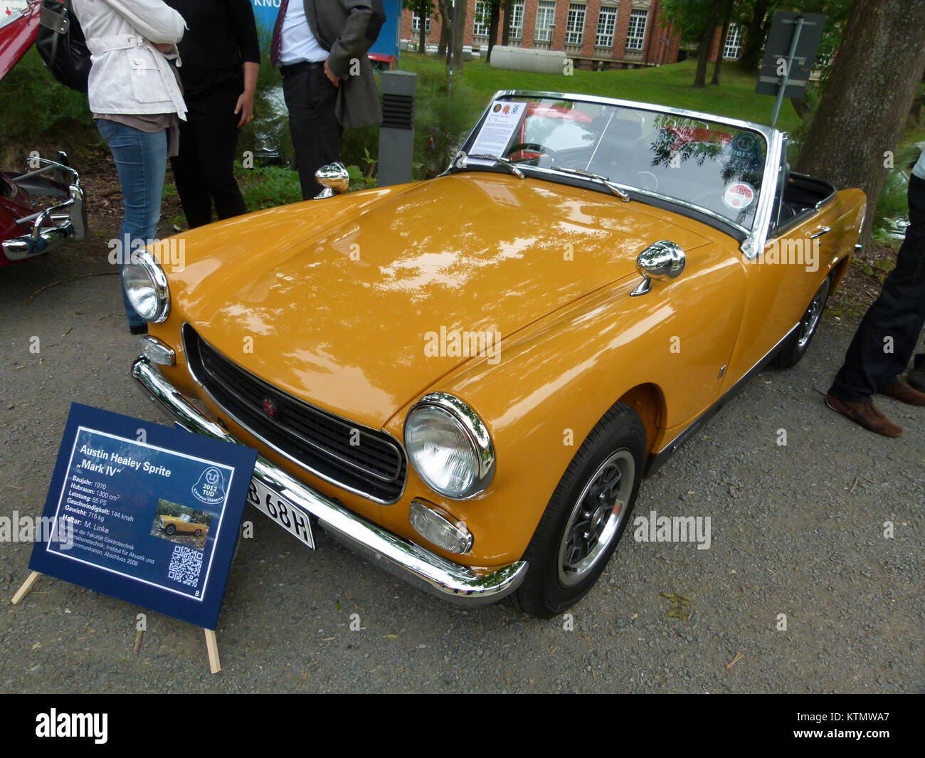 The Austin Healey Sprite Mark IV is a British sports car, produced from ...