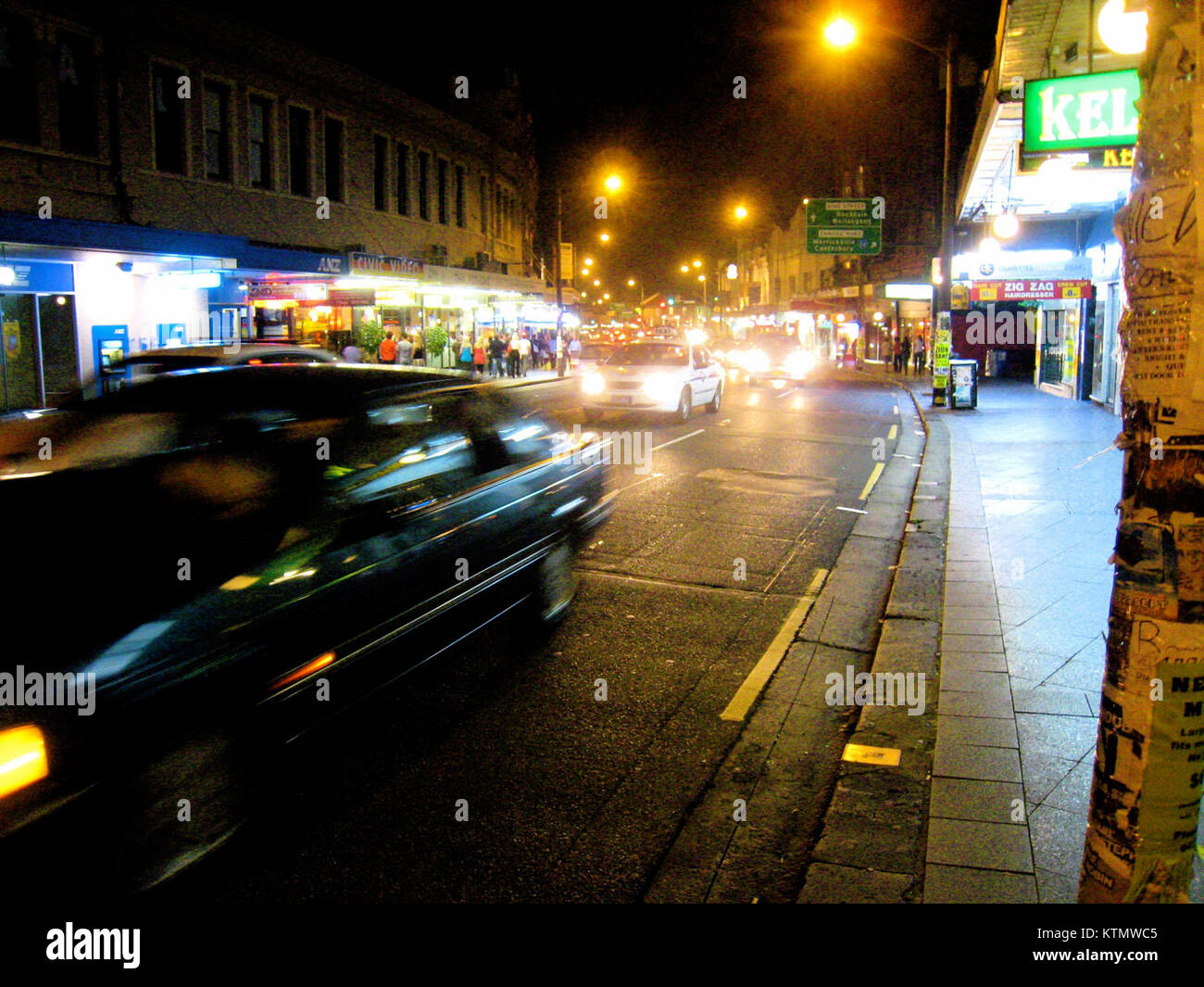 A photograph capturing a moment from the 2007 Australian tour ...