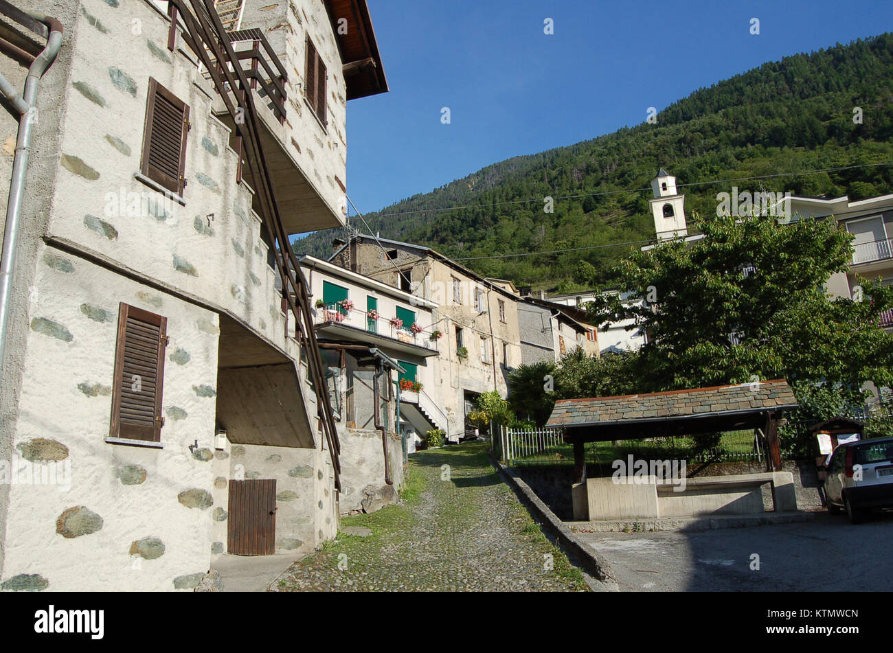 Baruffini contrada Dossello refers to a location or district, possibly ...