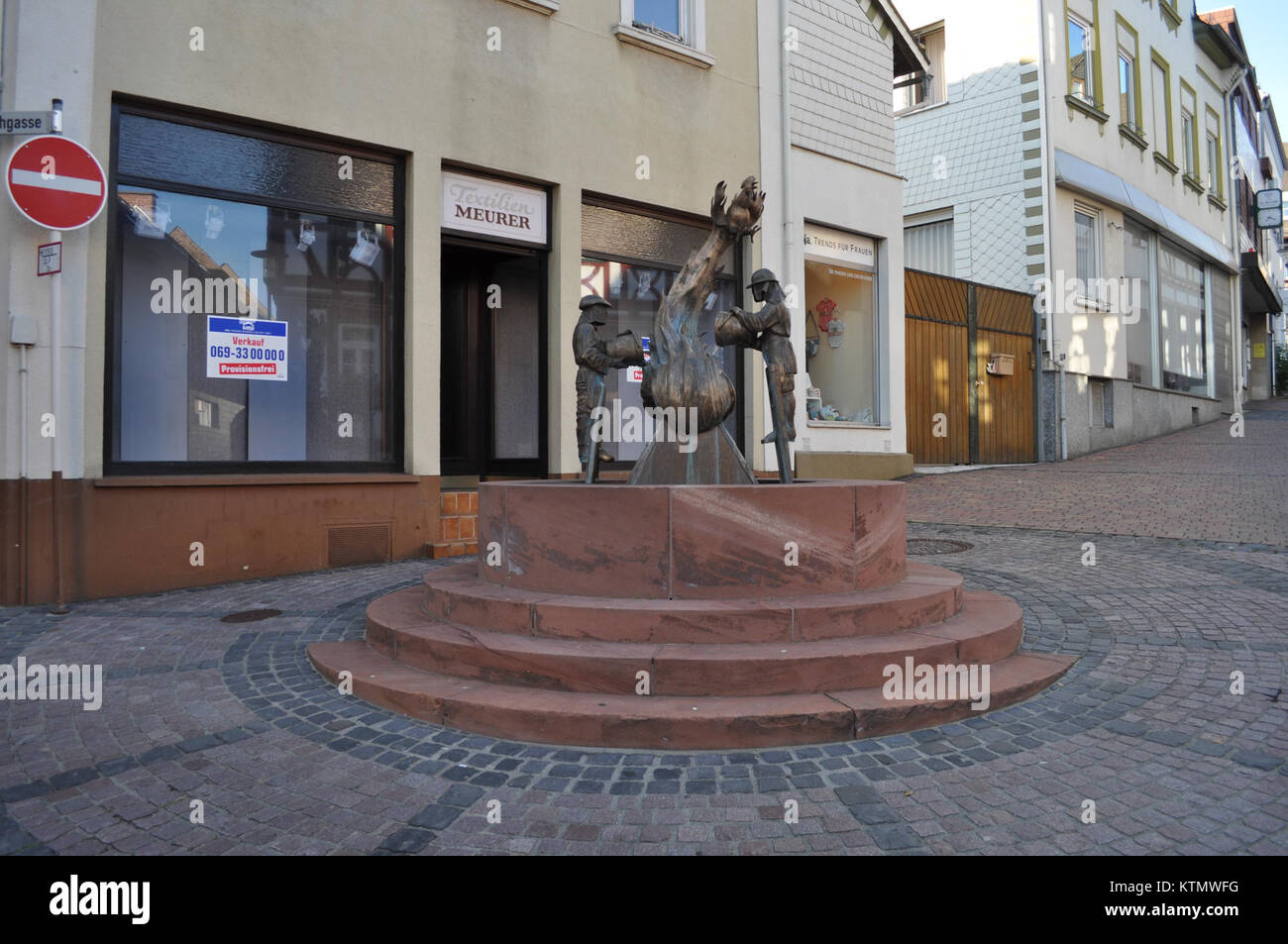 Bad Camberg, a town in Germany, is known for the Feuerbrunnen fountain ...