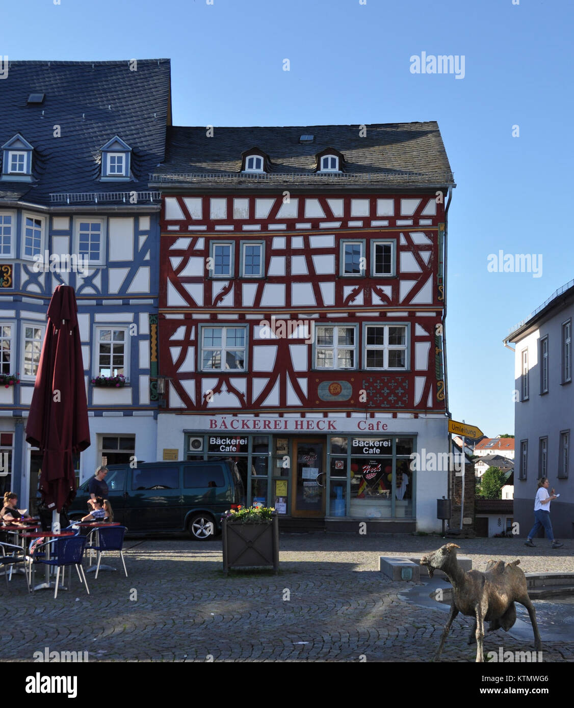 This image depicts Marktplatz 11 in Bad Camberg, a town in Hesse ...