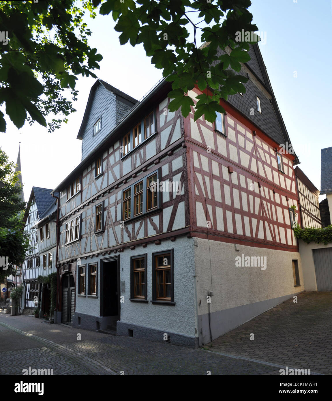 Photograph of Pfarrgasse 7 in Bad Camberg, Germany. This address is ...