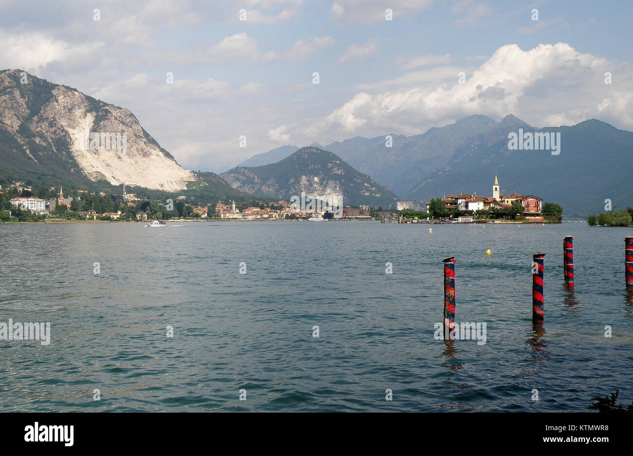 Isola dei Pescatori is an island located on Lake Maggiore, Italy. It is ...