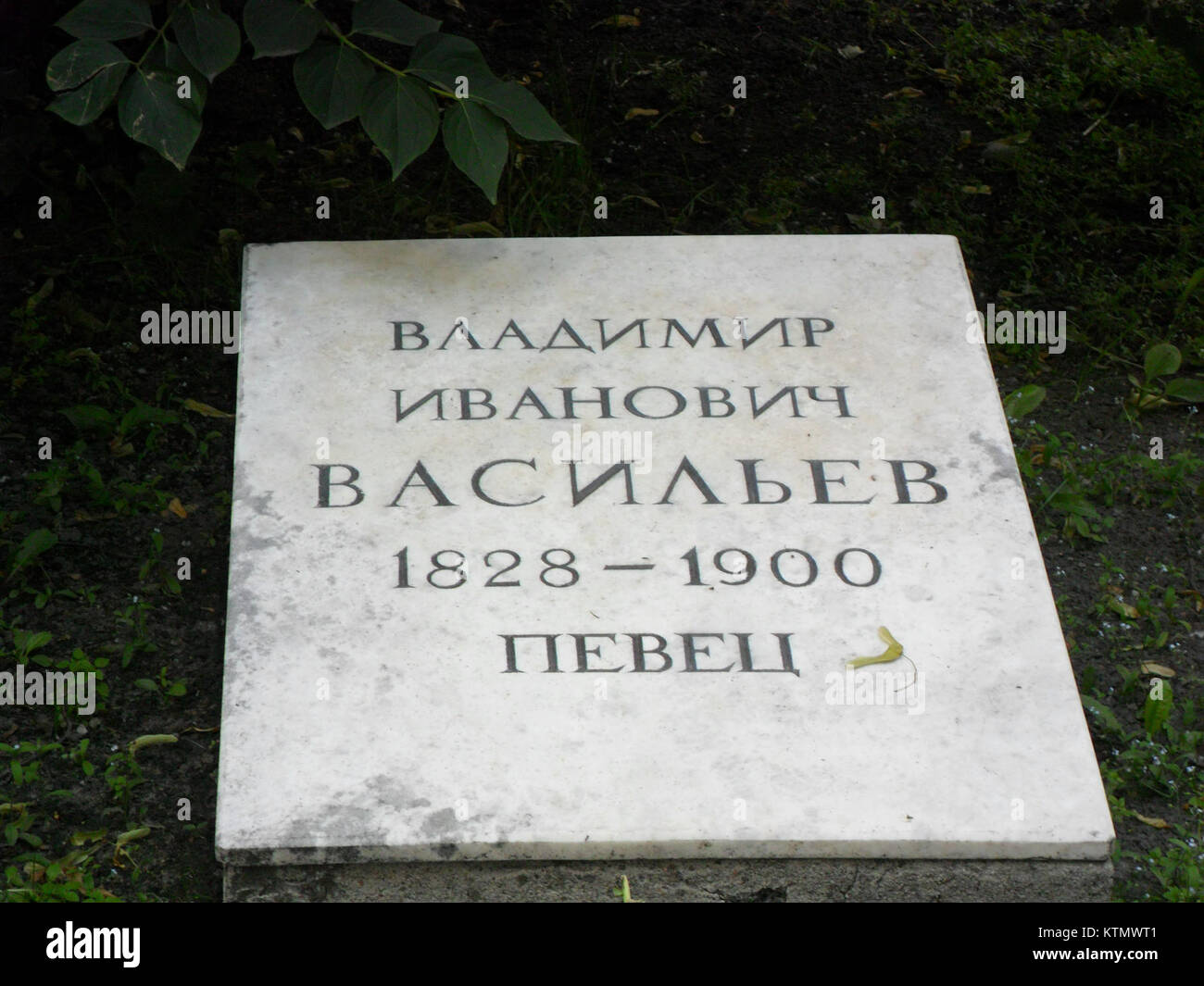 V.I. Vassiliev's grave marks the final resting place of the renowned ...