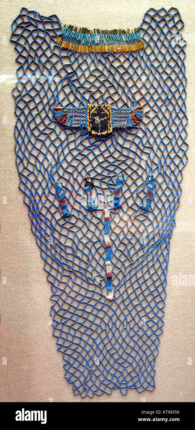 The Bead Shroud of Tabakenkhonsu, housed at the Metropolitan Museum of ...
