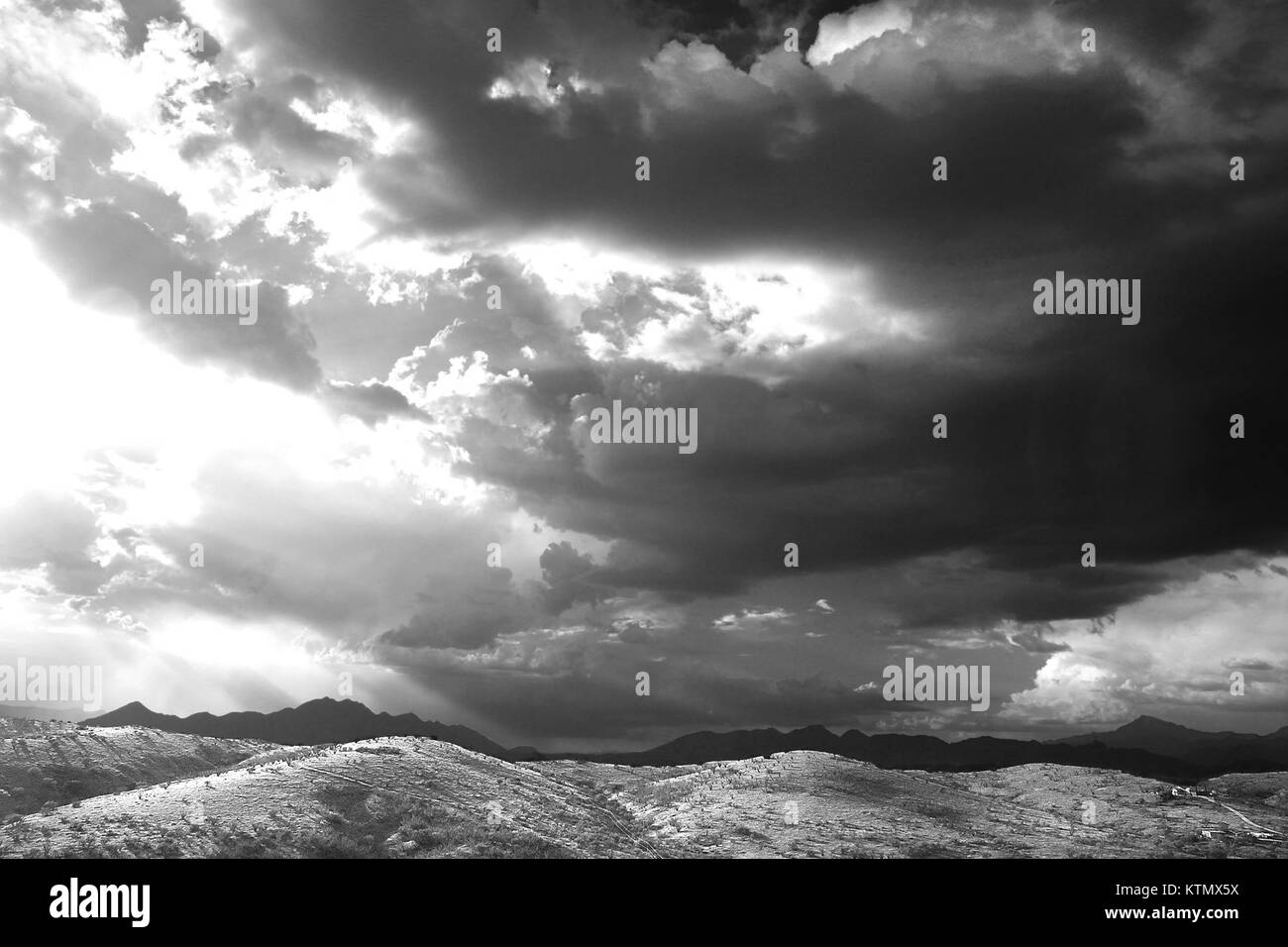 The image shows a scenic view from a house, highlighting the landscape ...