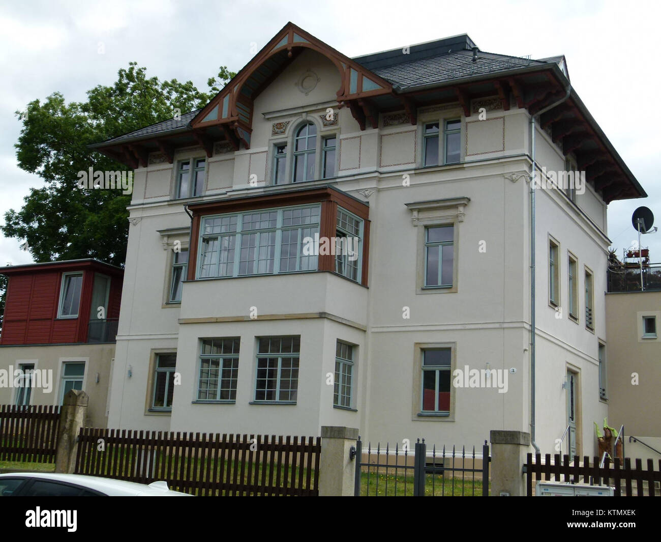 Augustusweg 3 in Radebeul, Germany, is a historical building that ...