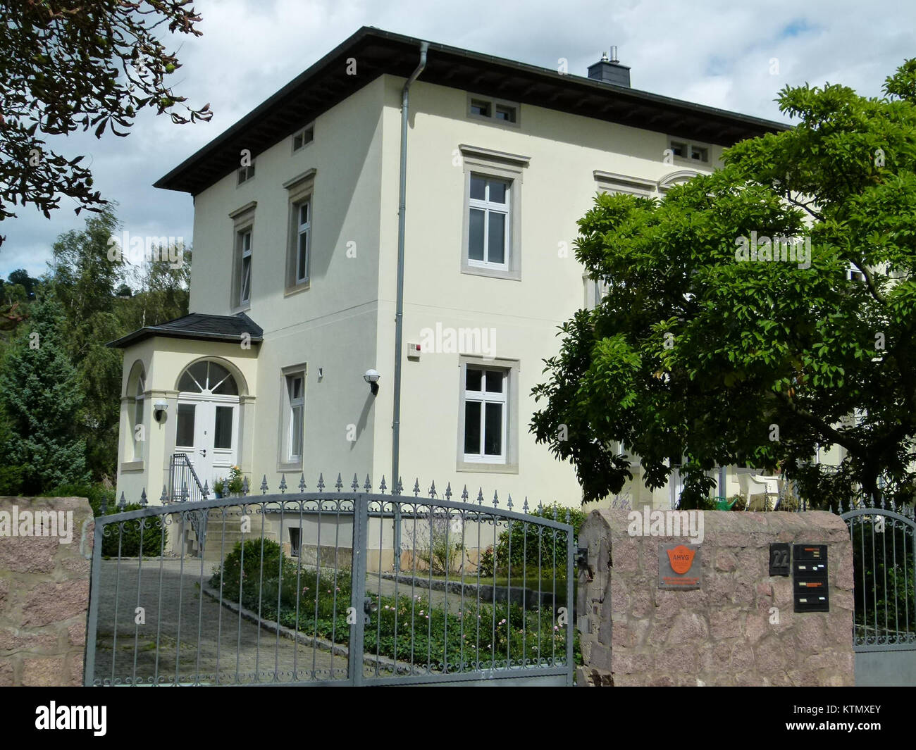 Augustusweg 22 in Radebeul, Germany, is a notable address known for its ...