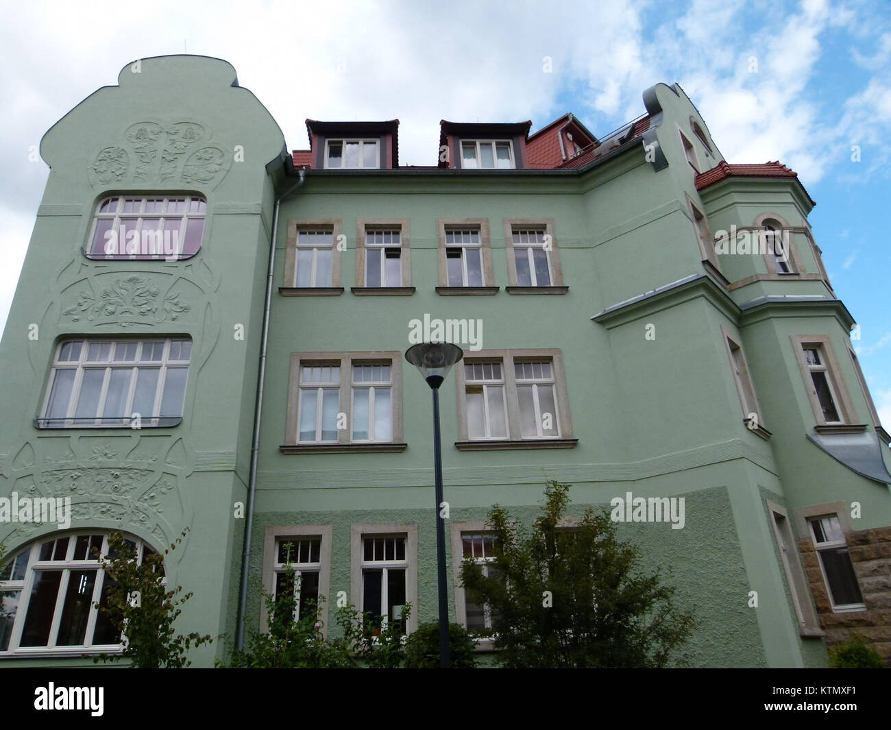 The property located at Augustusweg 13a in Radebeul, Germany, is a ...