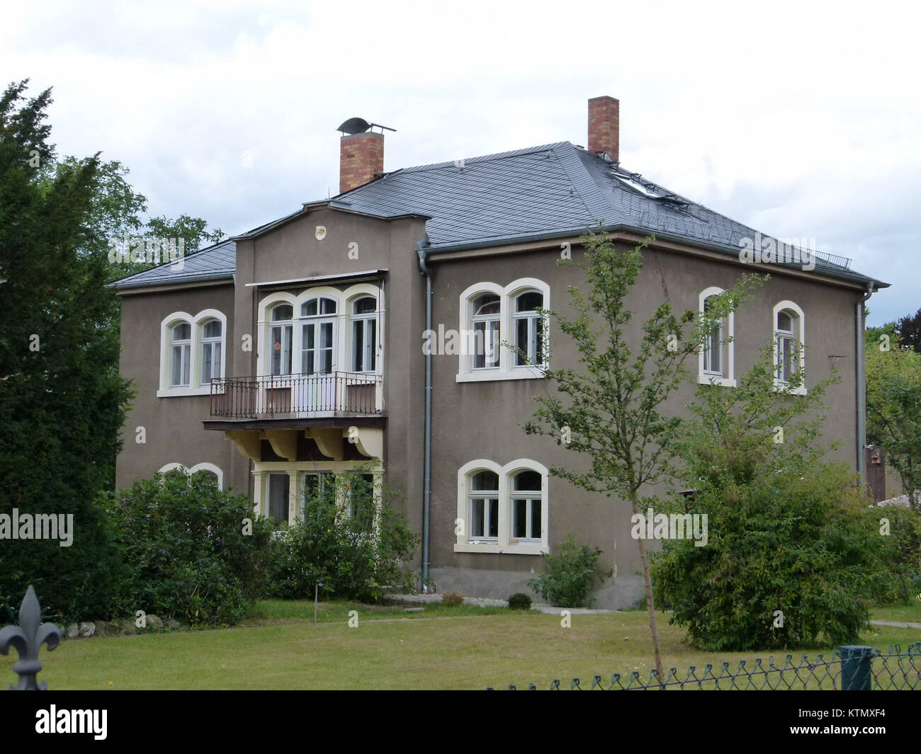 Augustusweg 18 in Radebeul, Germany, is a historical address possibly ...