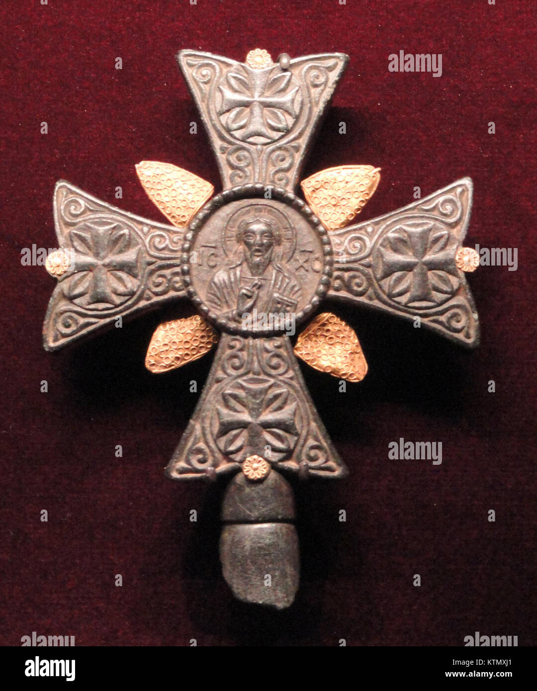 The Benediction Cross, dating from the 1200s to 1400s, is a Byzantine ...
