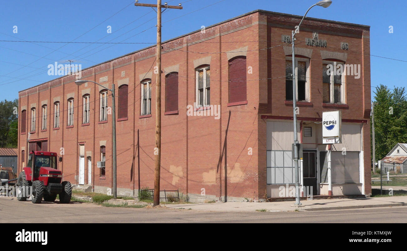 The AF&AM Cooley building in Belgrade, Nebraska, is a historical ...