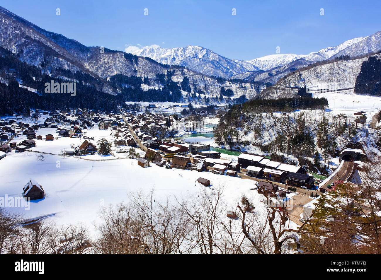 Gassho-zukuri Cottage at Ogimachi Village in Shirakawago, a UNESCO ...