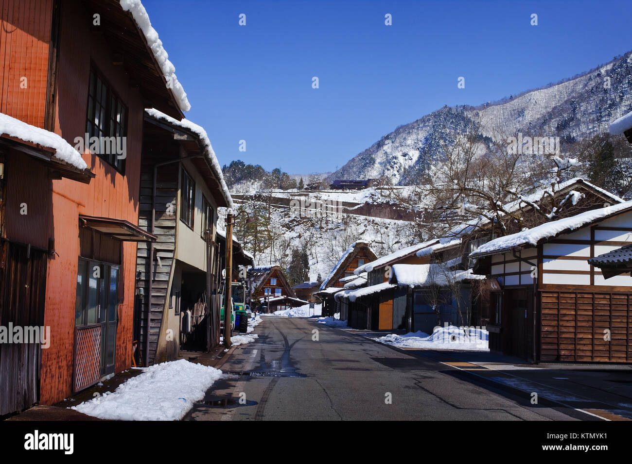 Gassho-zukuri Cottage at Ogimachi Village in Shirakawago, a UNESCO ...