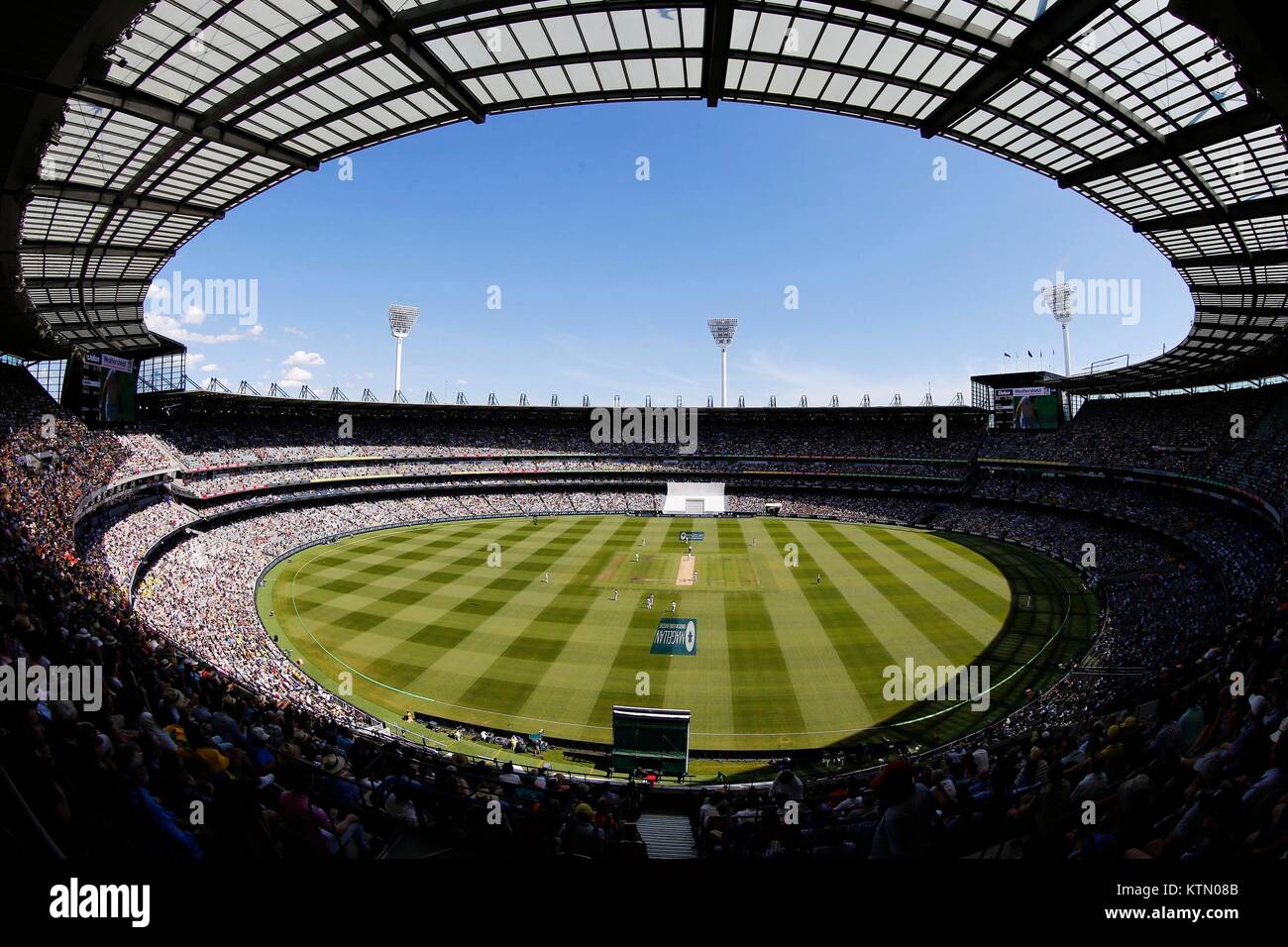 General view during day one of the Ashes Test match at the Melbourne ...
