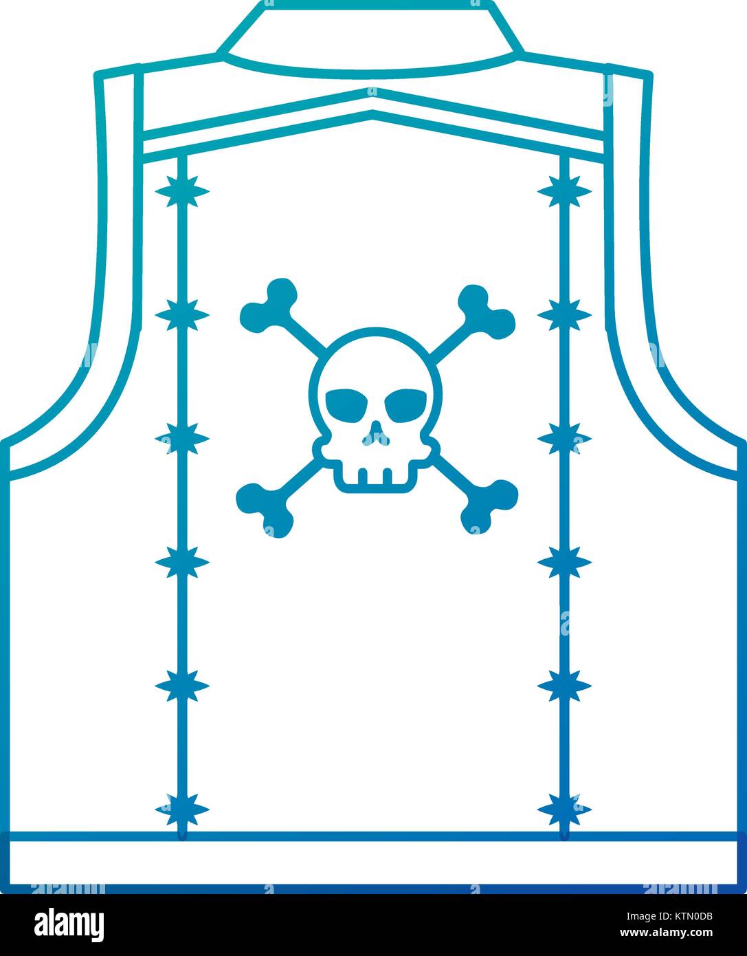 Motorcycle vest Stock Vector Images - Alamy