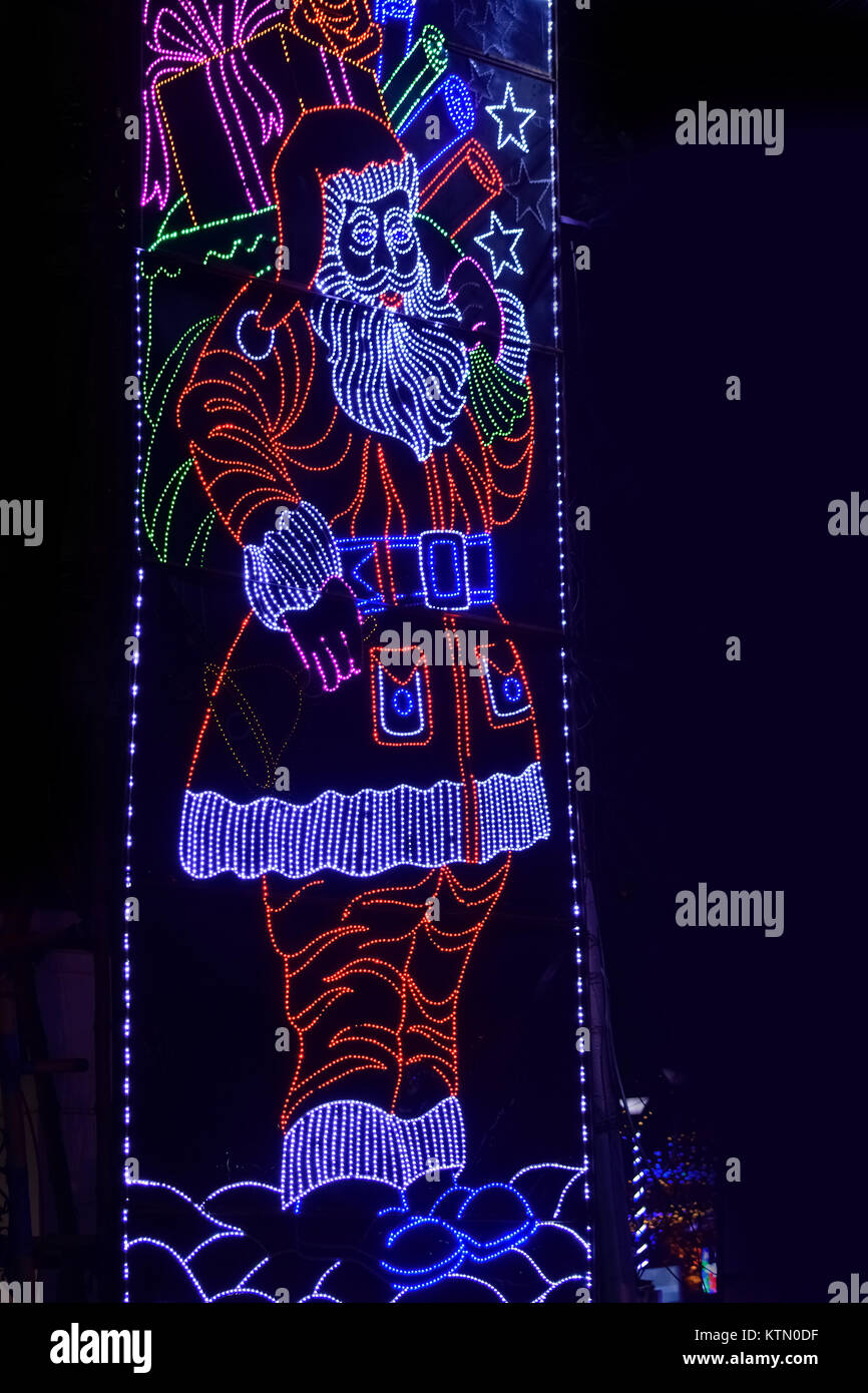 Santa vector cartoon hi-res stock photography and images - Alamy