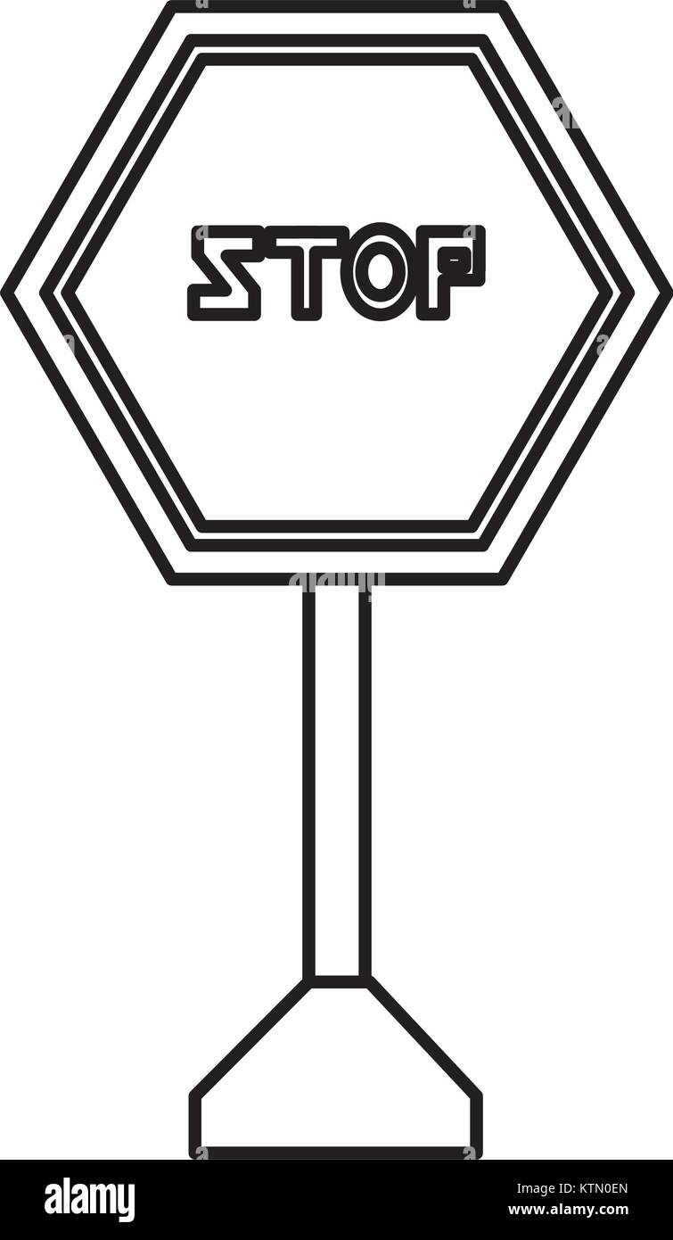 stop sign icon Stock Vector Image & Art - Alamy