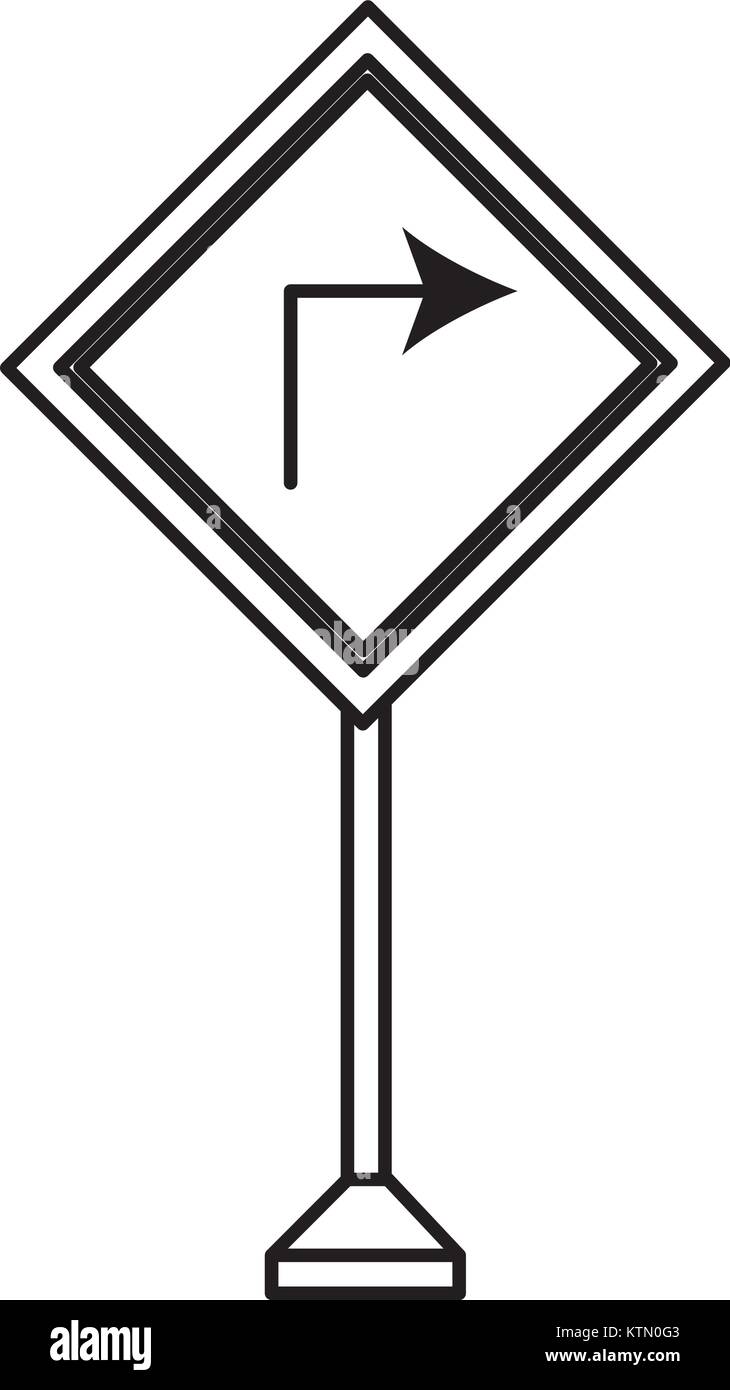 warning road signs design Stock Vector Image & Art - Alamy