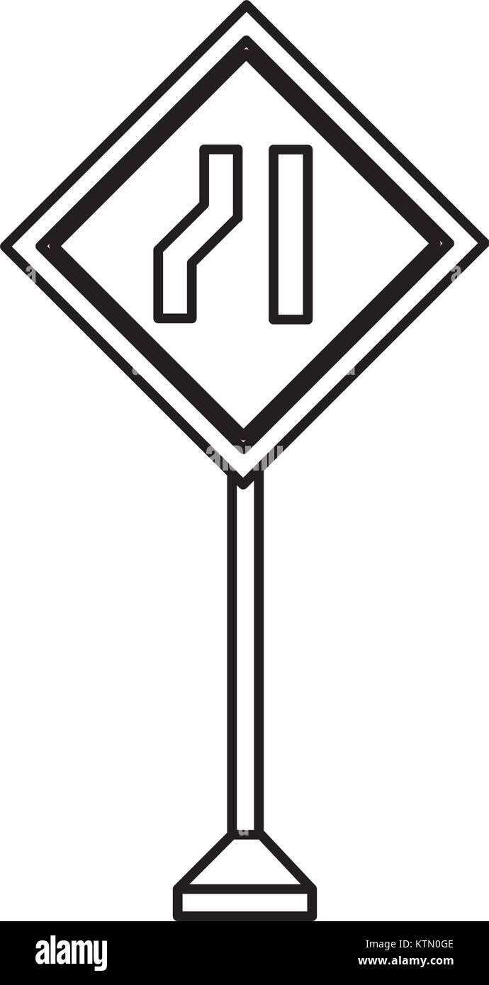 warning road signs design Stock Vector Image & Art - Alamy