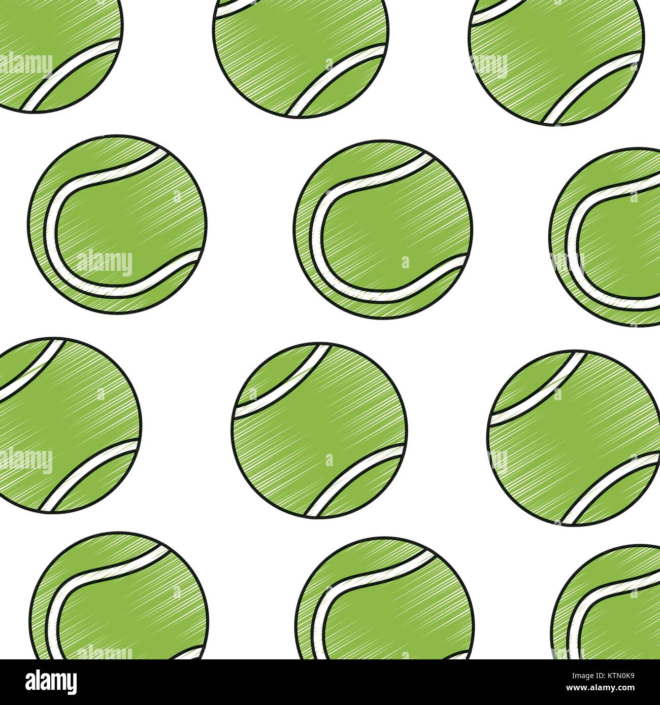 tennis ball sport seamless pattern vector illustration Stock Vector ...