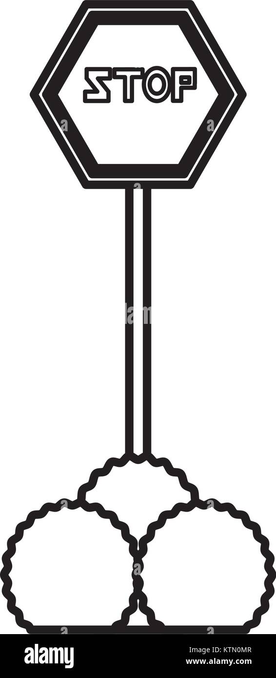 stop sign icon Stock Vector Image & Art - Alamy