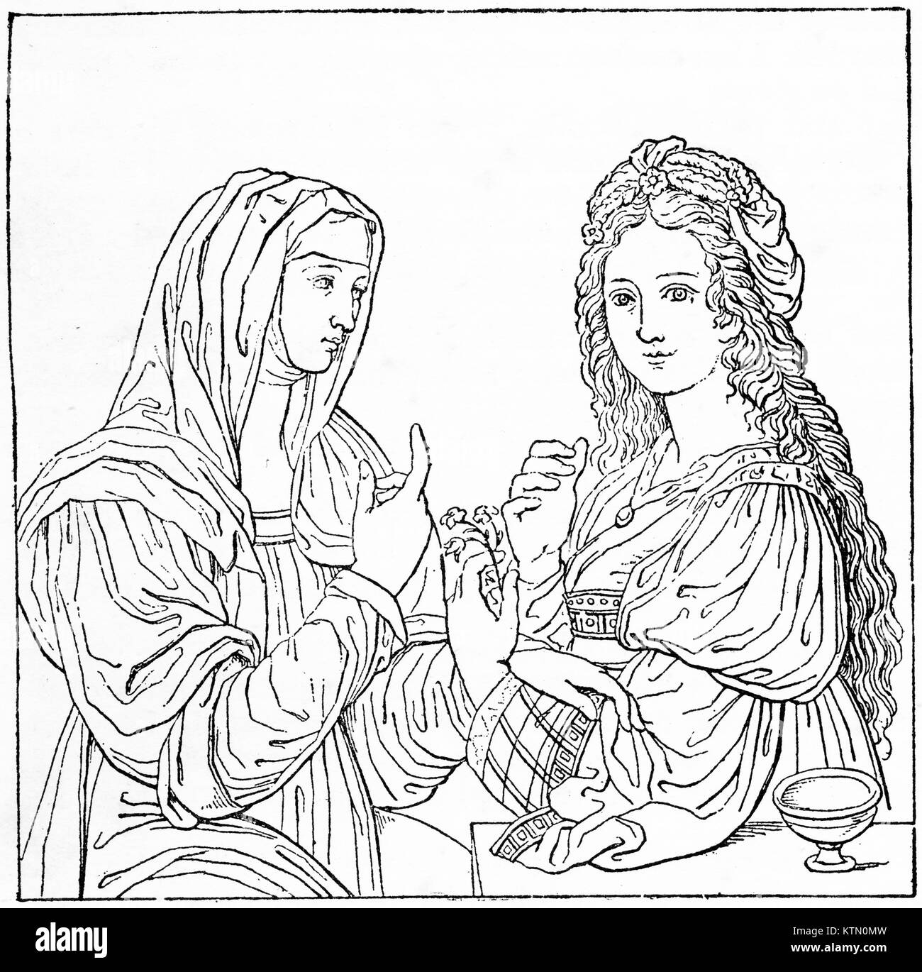 Women in 1500s High Resolution Stock Photography and Images - Alamy