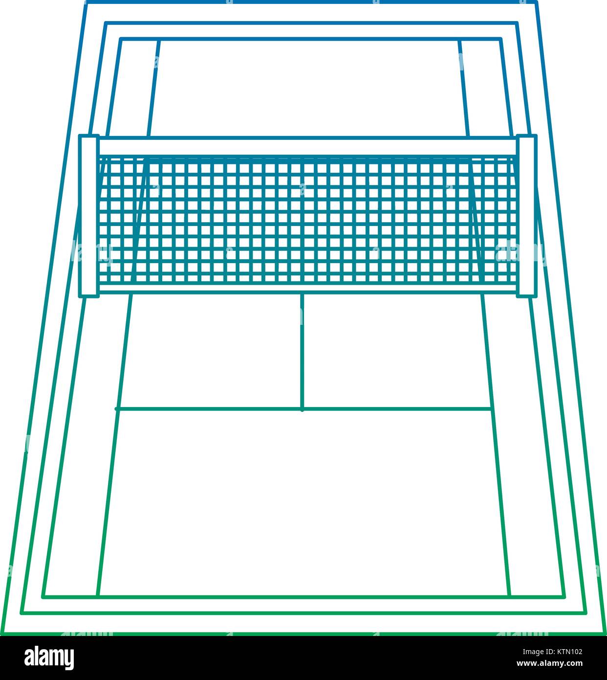field for the game of tennis with the markings and grid vector ...