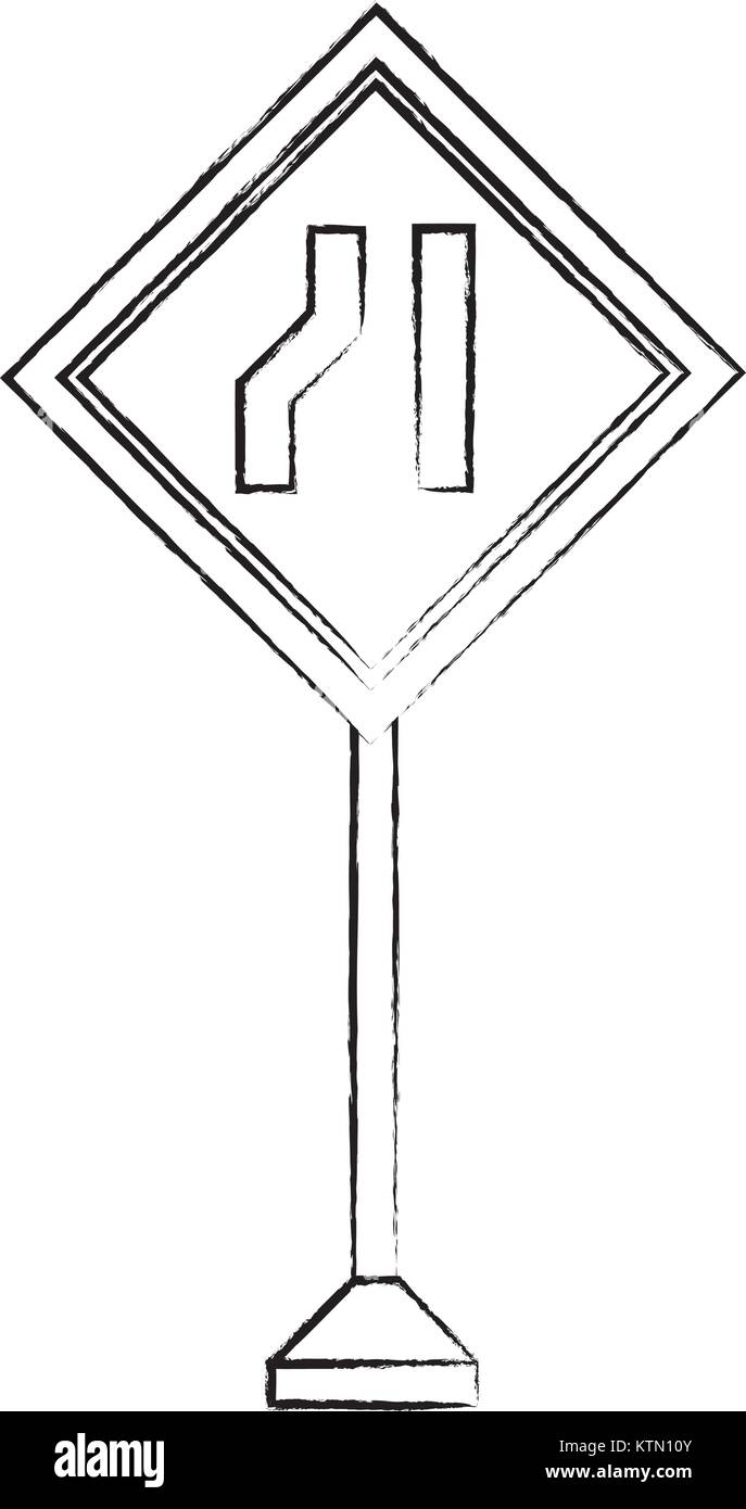 warning road signs design Stock Vector Image & Art - Alamy