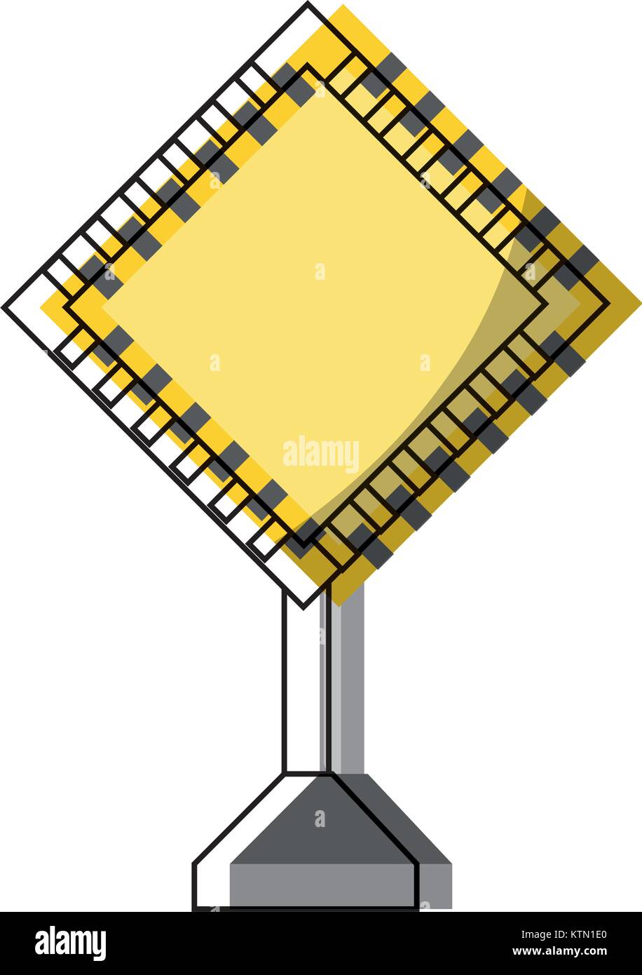 warning road signs design Stock Vector Image & Art - Alamy