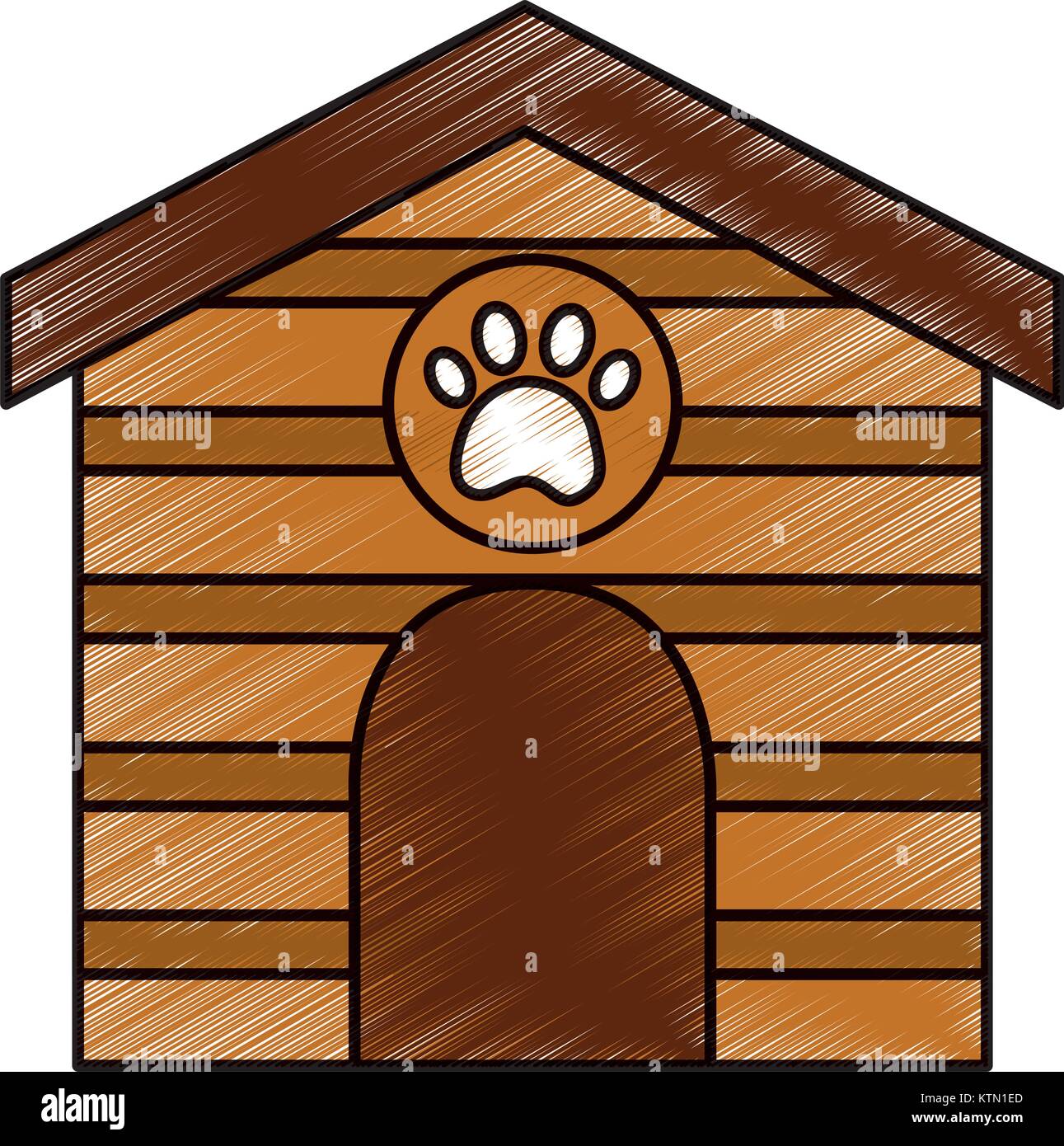 pet house icon image vector illustration design Stock Vector Image ...